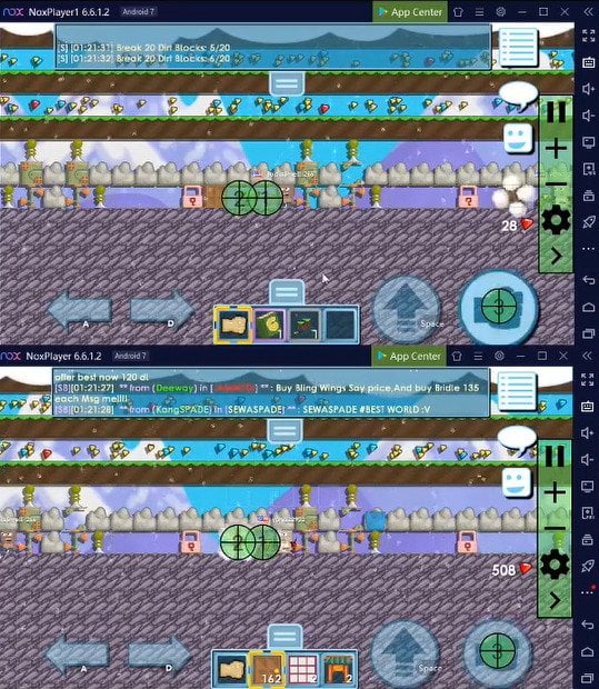 Cara Auto Put Break Banyak Bot PC/Laptop dan HP di Growtopia