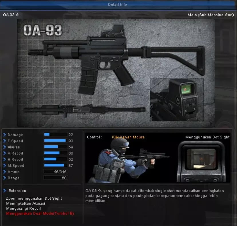 Title OA Tersakit dan Terbaik Point Blank Zepetto