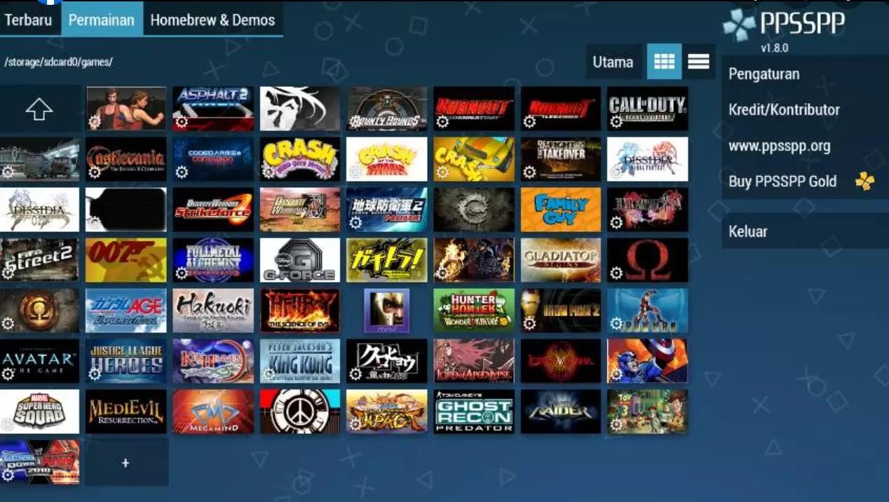10+ Game PPSSPP Perang ISO Ukuran Kecil Terbaik