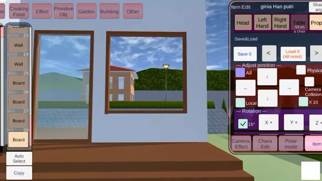 Cara Membuat Rumah Mewah di Sakura School Simulator