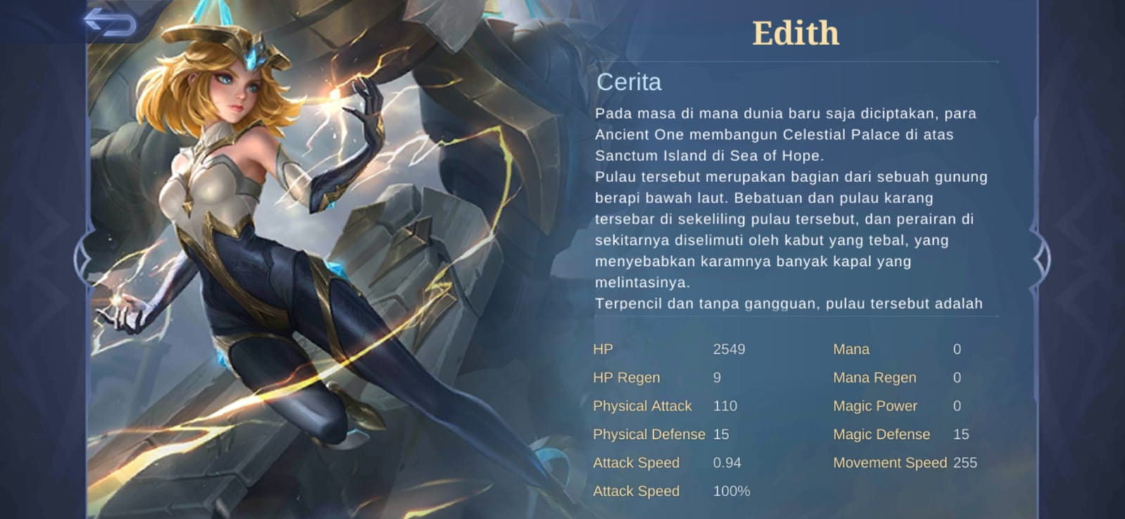 Build Edith Tersakit 2023: Tank Rasa MM Terkuat Mobile Legends