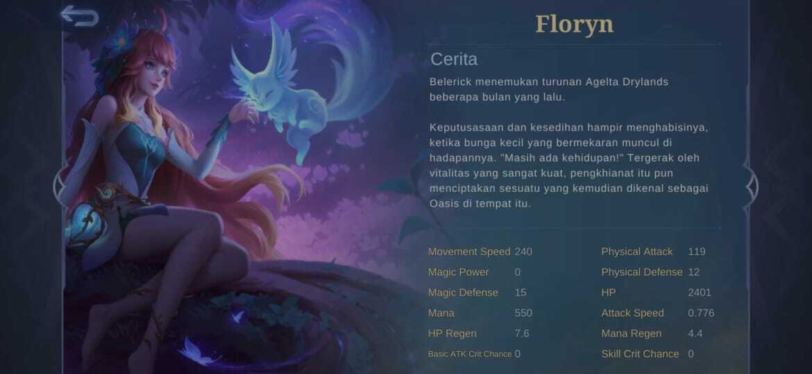 Build Floryn Tersakit Support dan Damage 2023