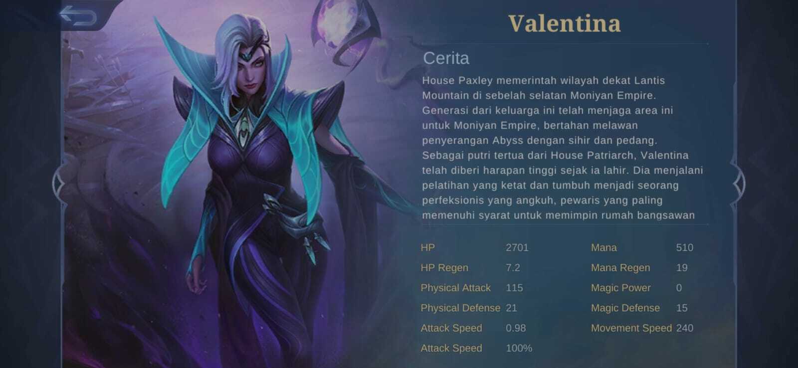 Build Valentina Tersakit 2023 Top Global Terkuat Full Damage