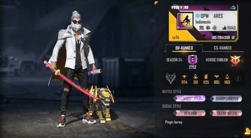 ID FF Budi01 Gaming dan Nama Akun Yang Asli 2023