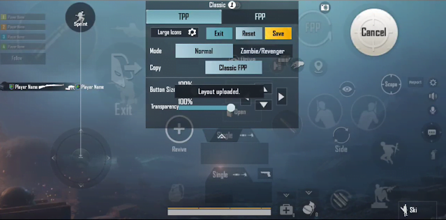 5+ Settingan Control PUBG 5 Jari Beserta Kode Layout Terbaru