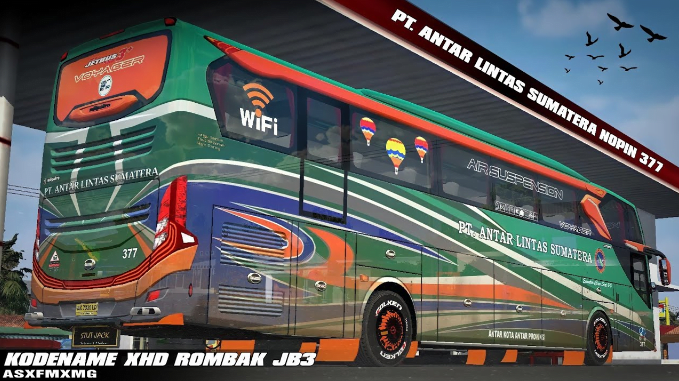 8+ Download Livery Bussid ALS (HD, SHD, Voyager, Kotor) Jernih