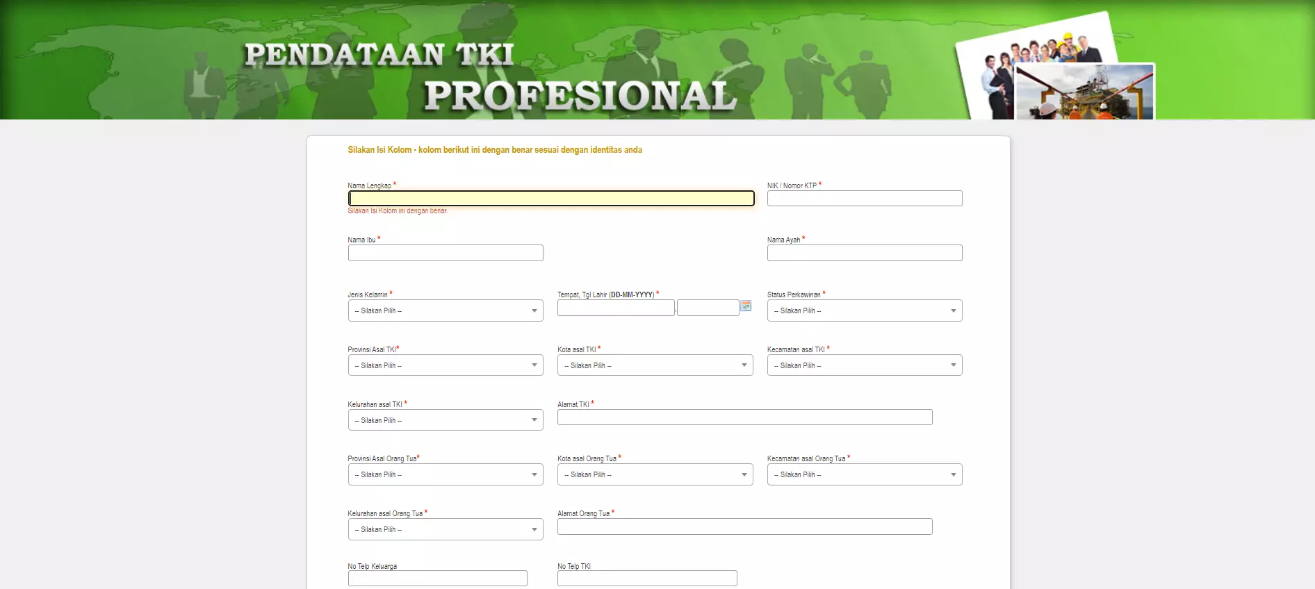 Cara Membuat E-KTKLN Online untuk Tokutei Ginou/SSW Jepang