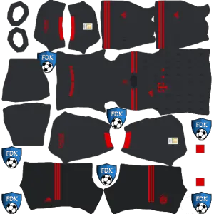 Dream League Soccer Kits 2024-25 (Kits DLS & Logos)