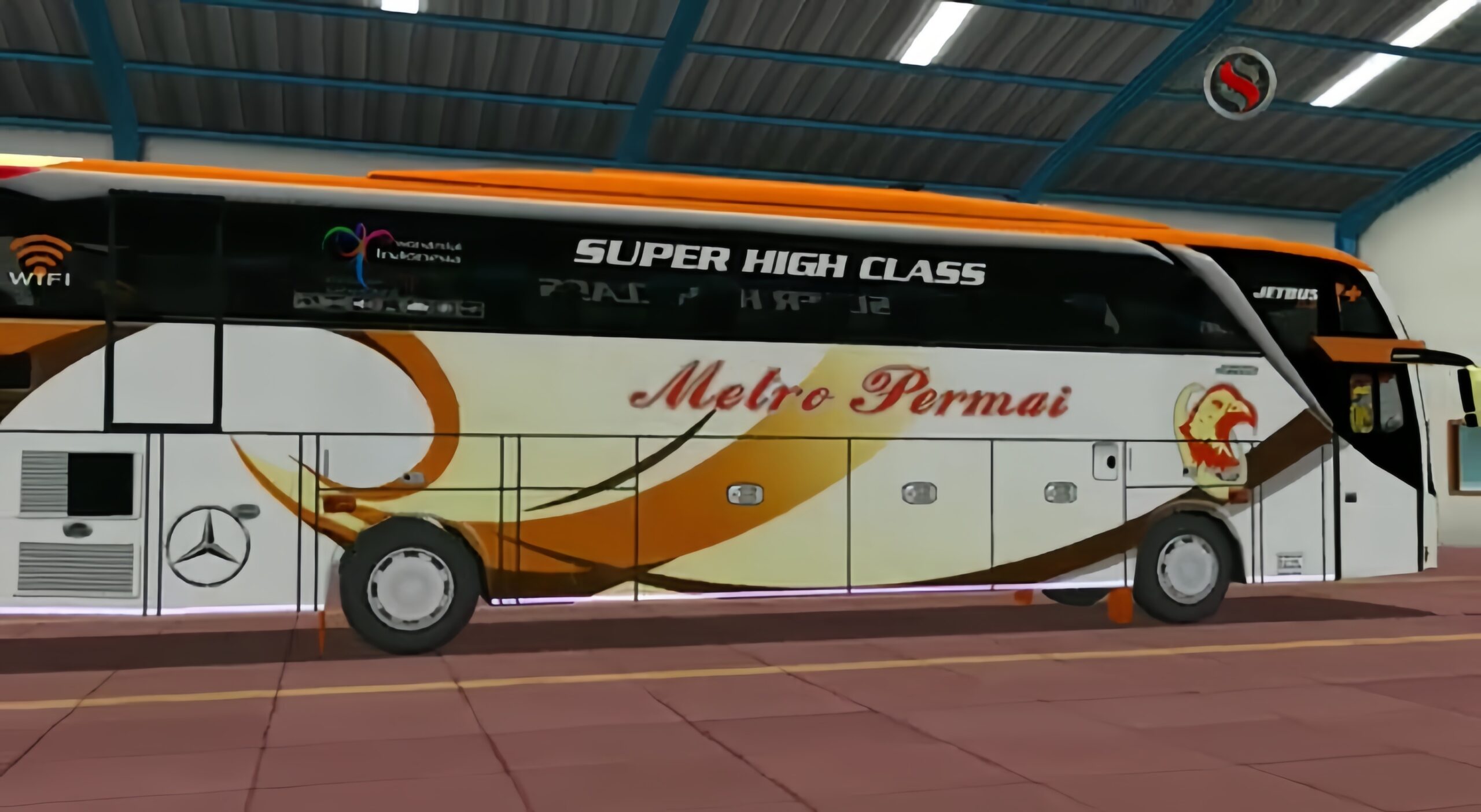 10+ Download Livery Bussid Metro Permai